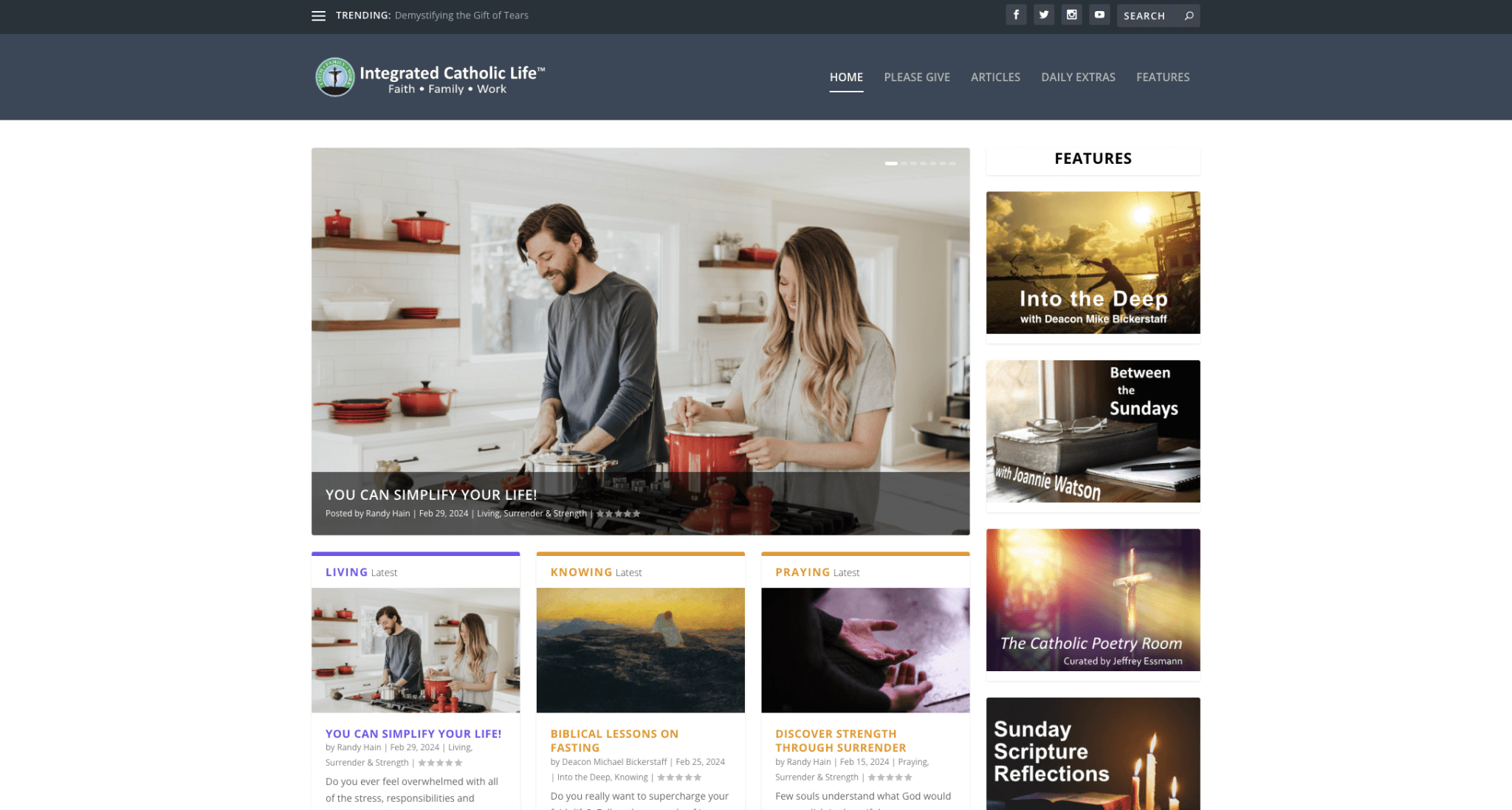 Integrated Catholic Life | Catholic Young Adults